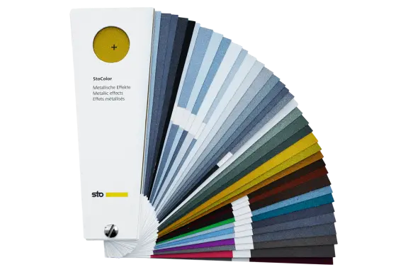 StoColor - Metallische Effekte Farbfächer — Farbenbote GmbH